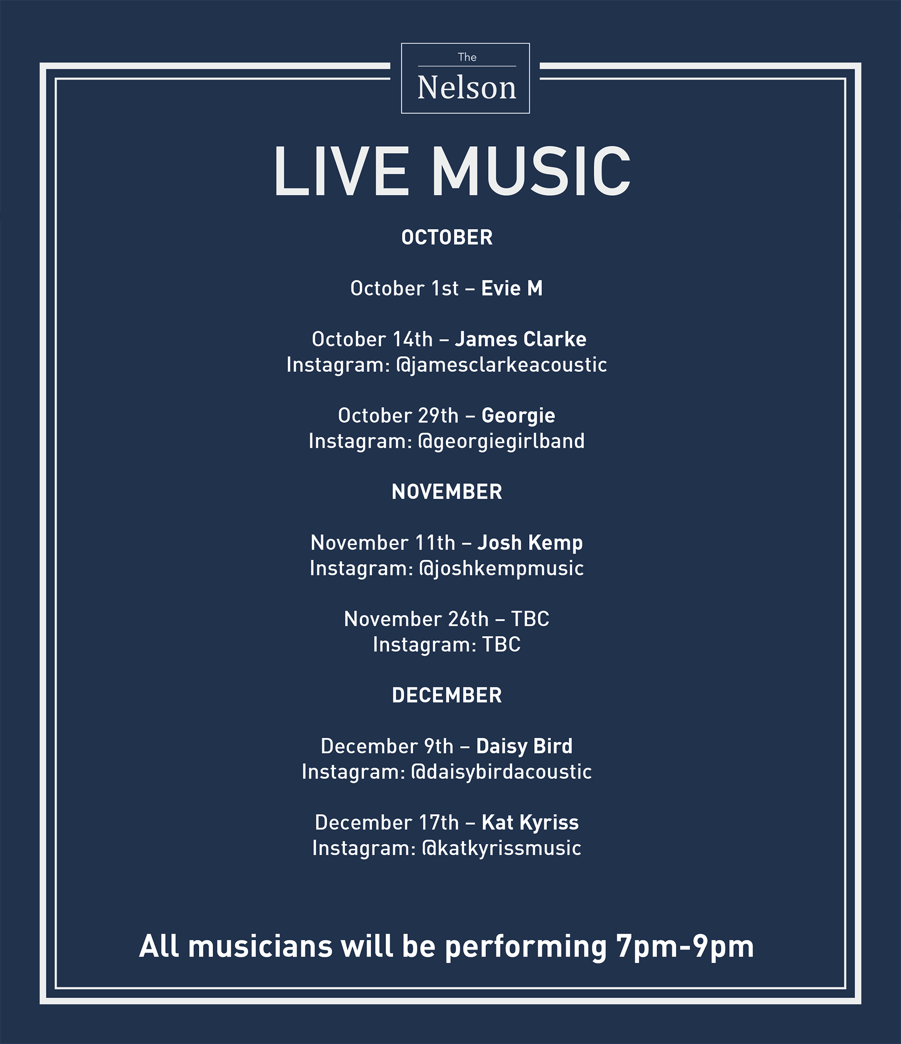 The Nelson Burton Joyce Christmas at The Nelson | The Nelson